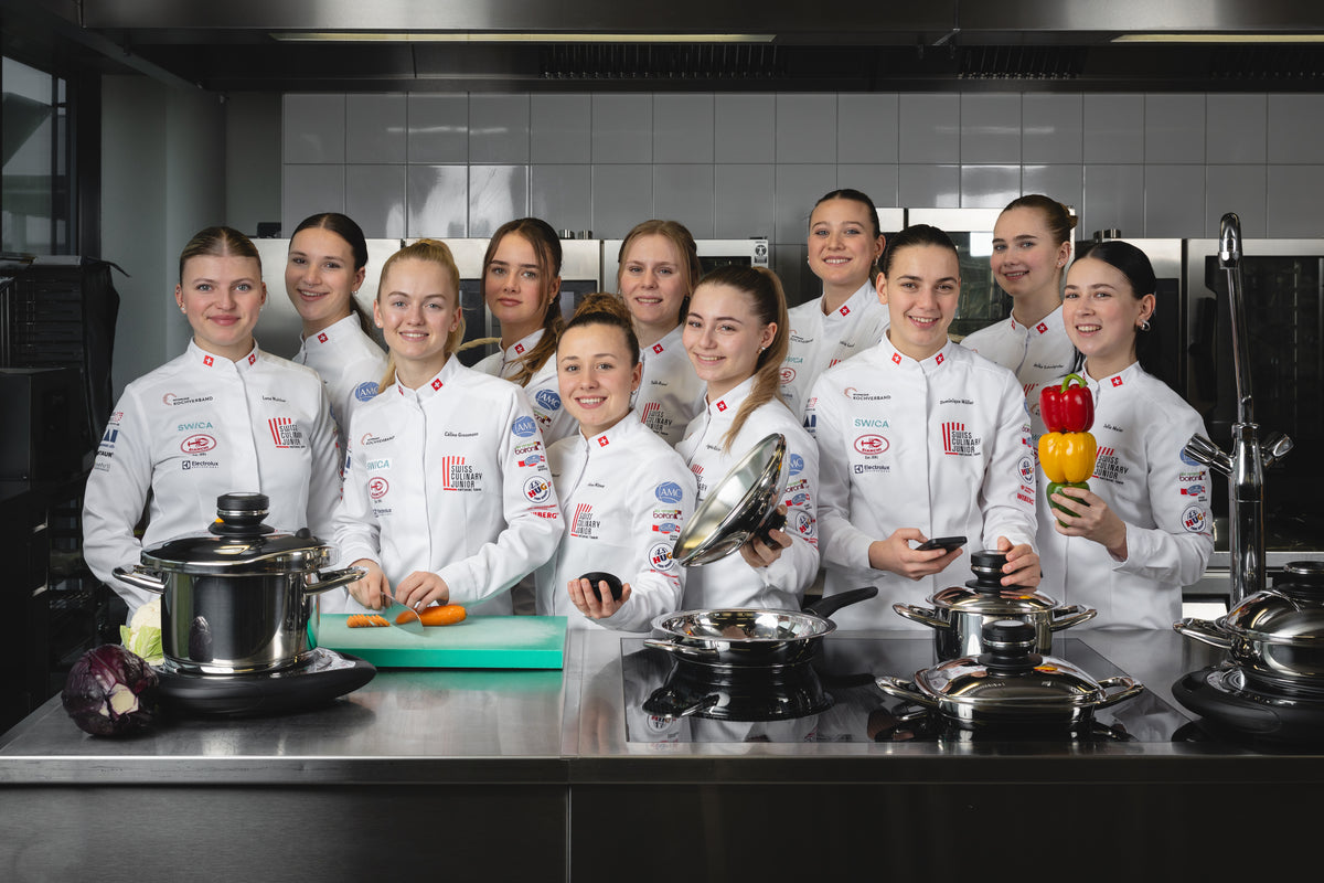 AMC supports the Swiss junior national culinary team